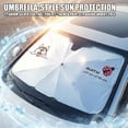 Reflective Car Sunshade With Insulation Design Fit Most Vehicles ...