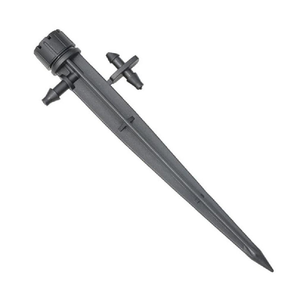 50x Garden Water Flow Irrigation Drippers on Stake Emitter Drip ...