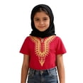 Boys T Shirts Kids Short Sleeve Tops African Classic Childrens Dashiki ...
