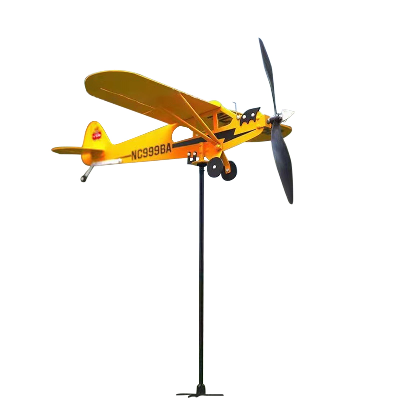 Metal Plane Garden Spinner Wind Vane | Fasci Garden