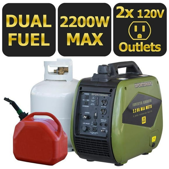 Inverter Generator Dual Fuel