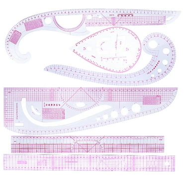Sew French Curve Ruler Set Metric Rulers Set Measuring Tools Bendable ...