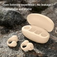 Open Ear Clip On Headphones Bluetooth 5.3 Wireless Earbuds 4 HD Mic with 50 Hours Reproduction ...