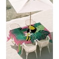 52x70 Inch Outdoor Tablecloth with Umbrella Hole Zipper Rectangle ...