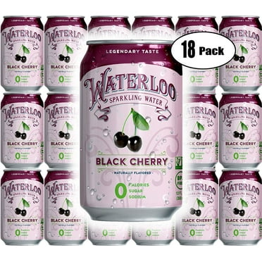 Waterloo Sparkling Water, Grape, 12 fl oz, 24 Pack Cans - Walmart.com