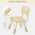 Adjustable Chair, 3 Level Height Adjustable Child Chair, Toddler Chairs ...