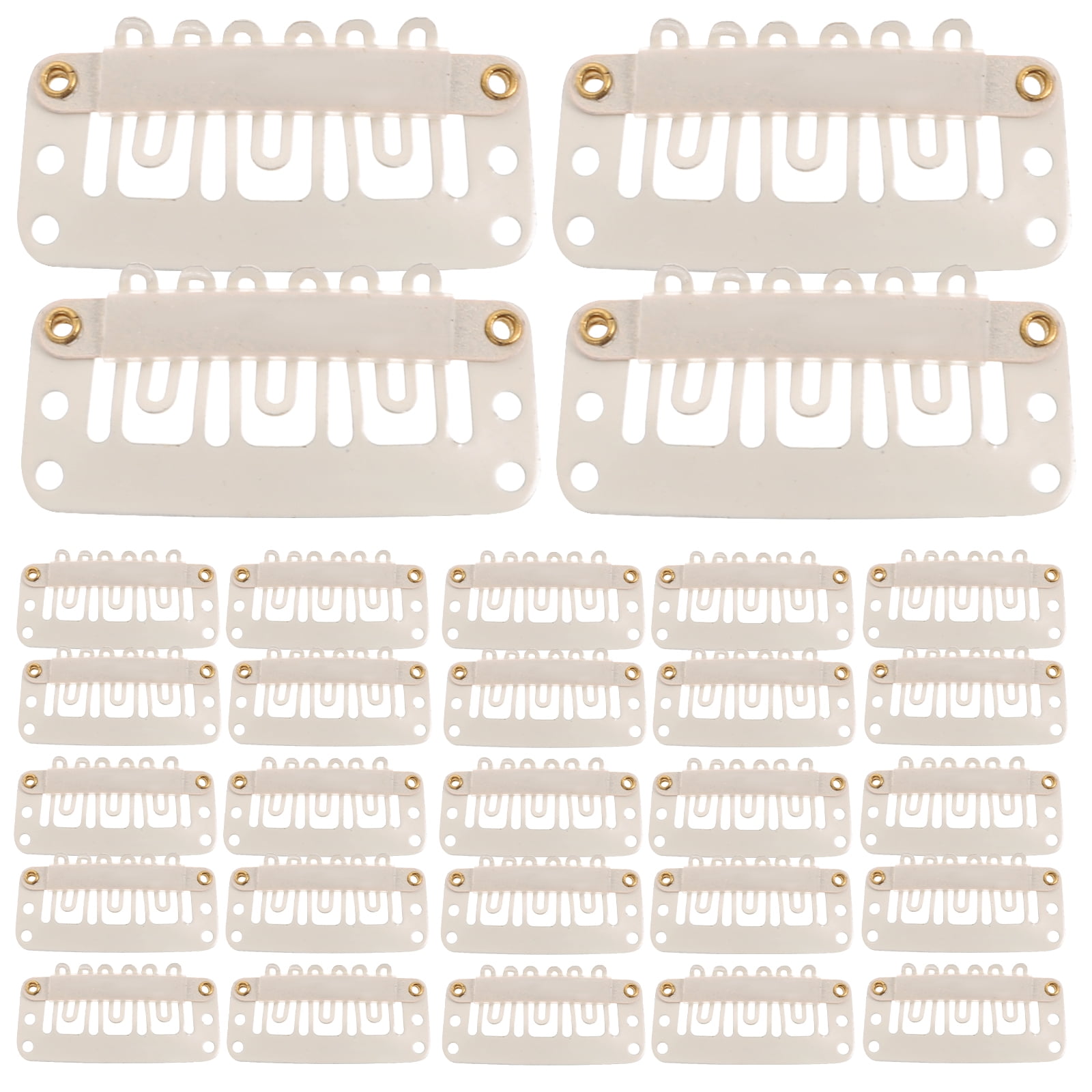 Click here for Ounona 60pcs Metal Wig Clips Wig Hair Extension Cl... prices