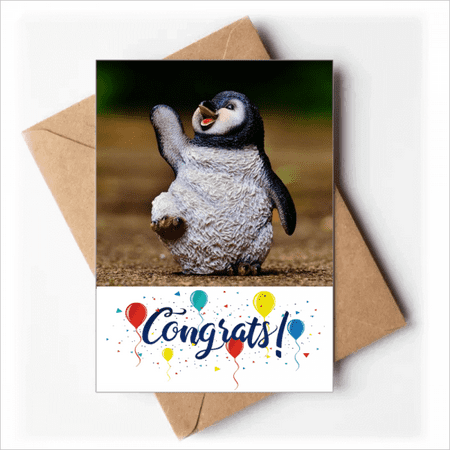 Creature Antarctic Cute Penguin Science Nature Wedding Cards ...