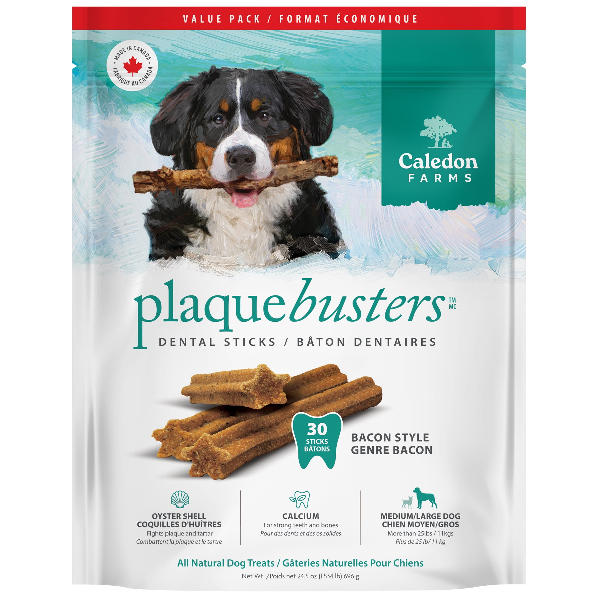 Click here for Caledon Farms Plaque Busters - Bacon Value Pack 69... prices