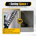 Walmart Wall-Mounted Folding Attic Ladder, Retractable Alloy Access ...