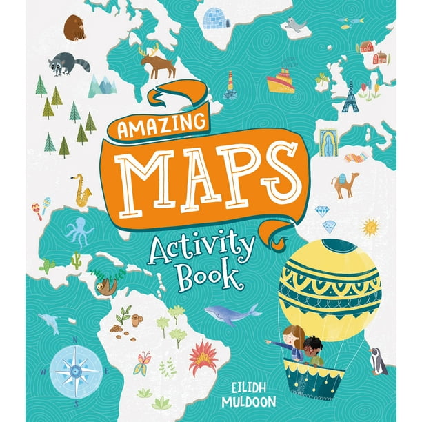 Amazing Maps Activity Book (Paperback) - Walmart.com - Walmart.com