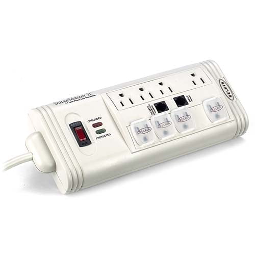 Belkin SurgeMaster II - Surge protector - AC 110 V - output connectors ...