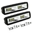 2x 12V 16LED 18W Car Work Light 6500K Auto Bar Spot Beam Driving Fog ...