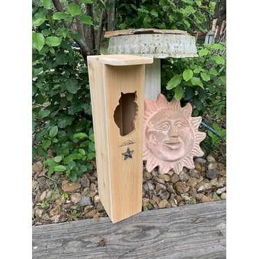 WoodLink Flicker Birdhouse 2.5" Hole Nesting Box for Flickers, Owls ...