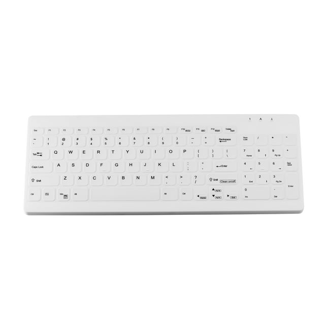TG3 Electronics Low Profile Washable 96 Key USB Keyboard Black ...