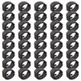 40Pcs Plastic Chair Leg Pad Covers Tube Clamp NonSlip Floor Glides ...