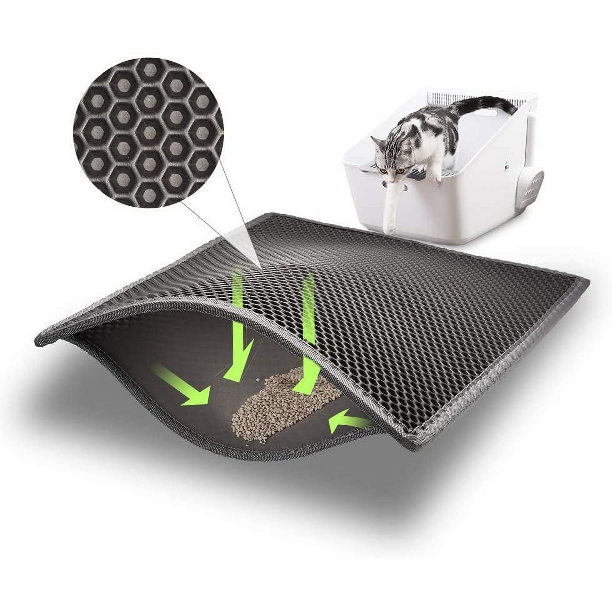 Click here for Taiwo Litter Box Mat As A Rug And Underlay - 60x40... prices