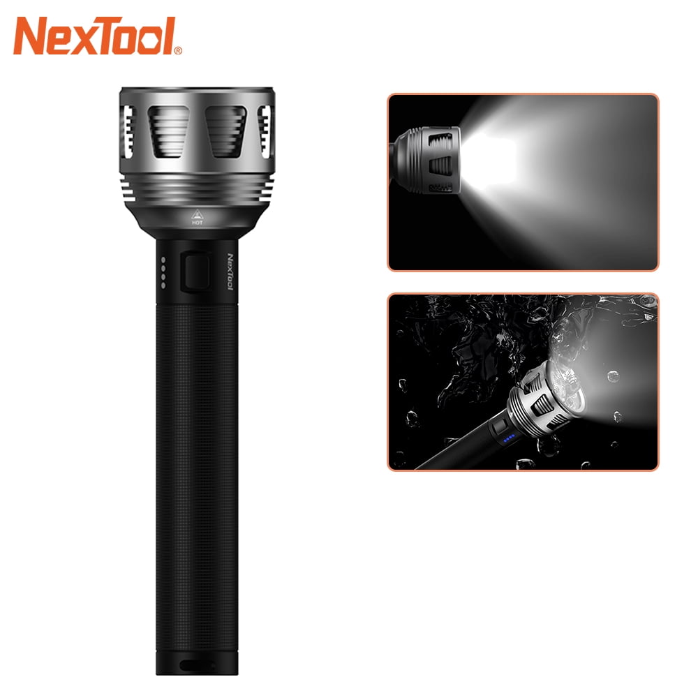 Linterna de búsqueda de luz fuerte Nextool 10000mAh 3600lm 450m 5 modos | Walmart en línea