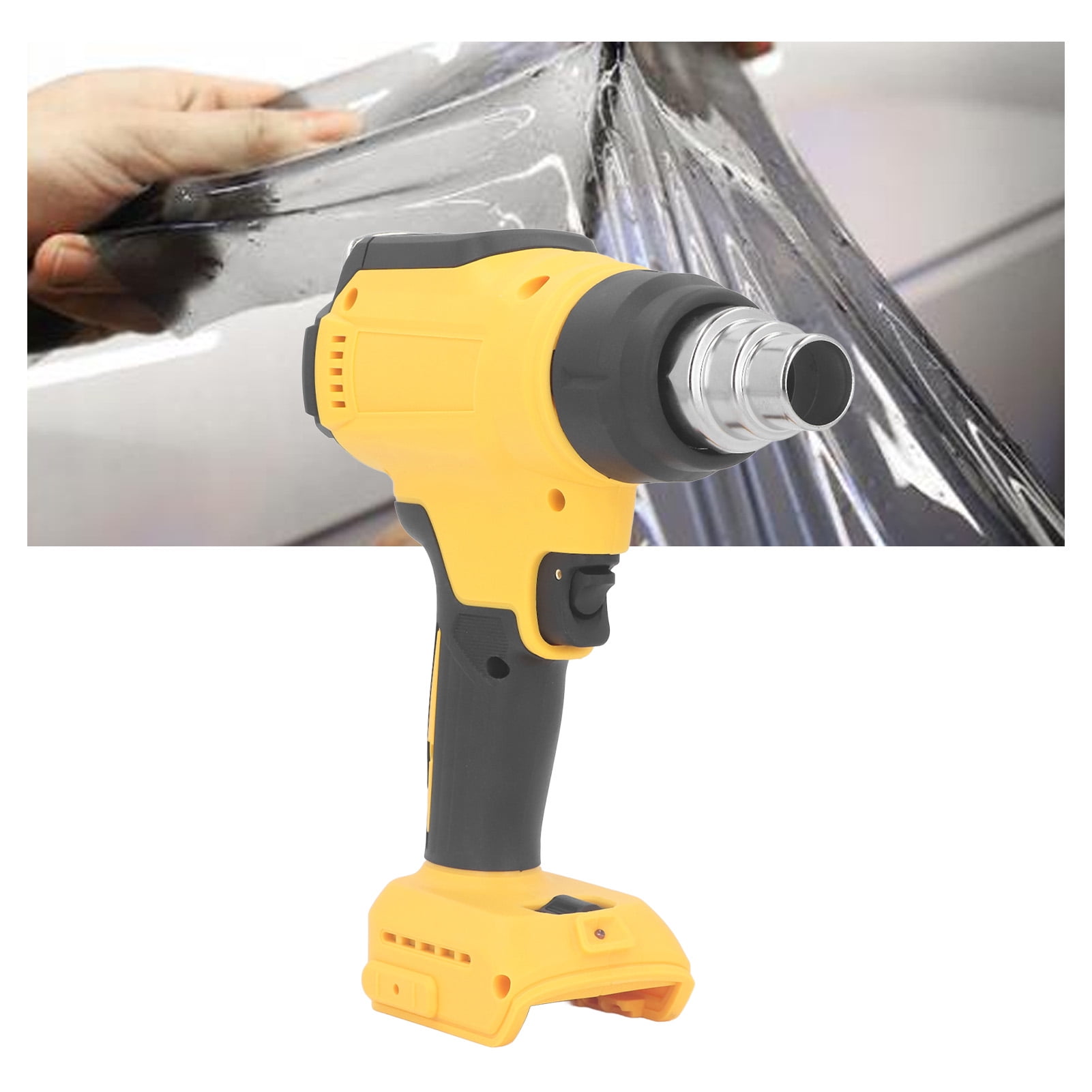Ymiko Cordless Heat Gun  Fast Heating Led Display Hot Air Heat Gun Compatibility 300w For Crafts