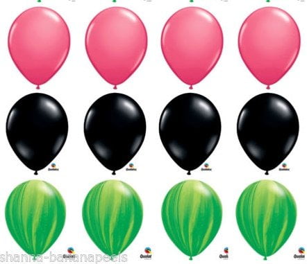 Watermelon Party Balloon Set - Walmart.com