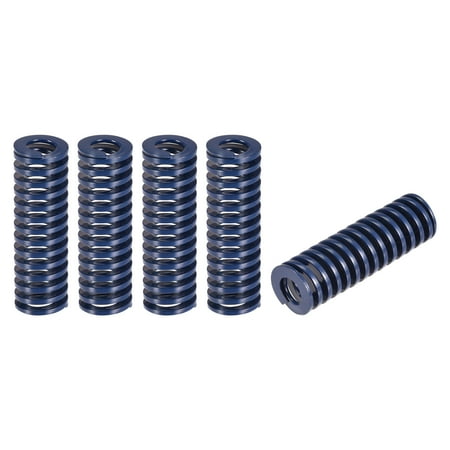 Uxcell Die Spring 5 Pack 18mm OD 60mm Long Spiral Stamping Light Load ...