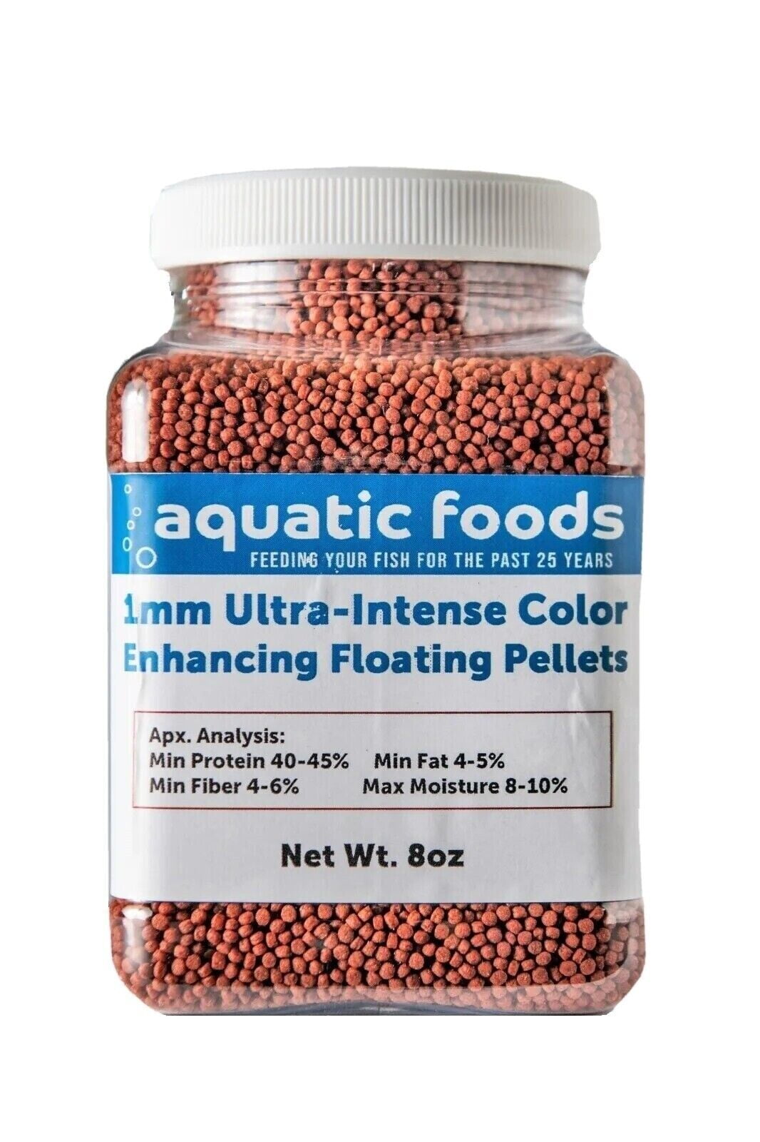 1mm Ultra-Intense Color Enhancing Floating Pellets for Discus, Cichlids ...