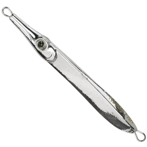 Boone Bait Needlefish Jig 1 oz Chrome, Fishing Jigs - Walmart.com