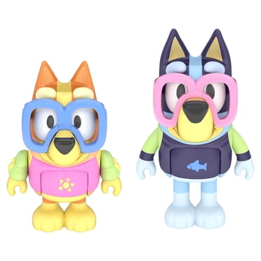 Bluey Sleepytime 2-Pack: 2.5 inch figures with accessories - Mum, Bingo ...