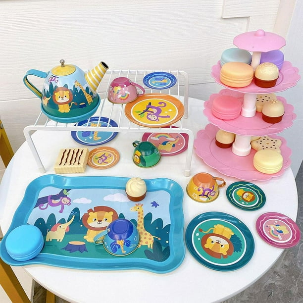 Toys Tea Set food And Kitchen Accessories with Tea Party Accessories ...