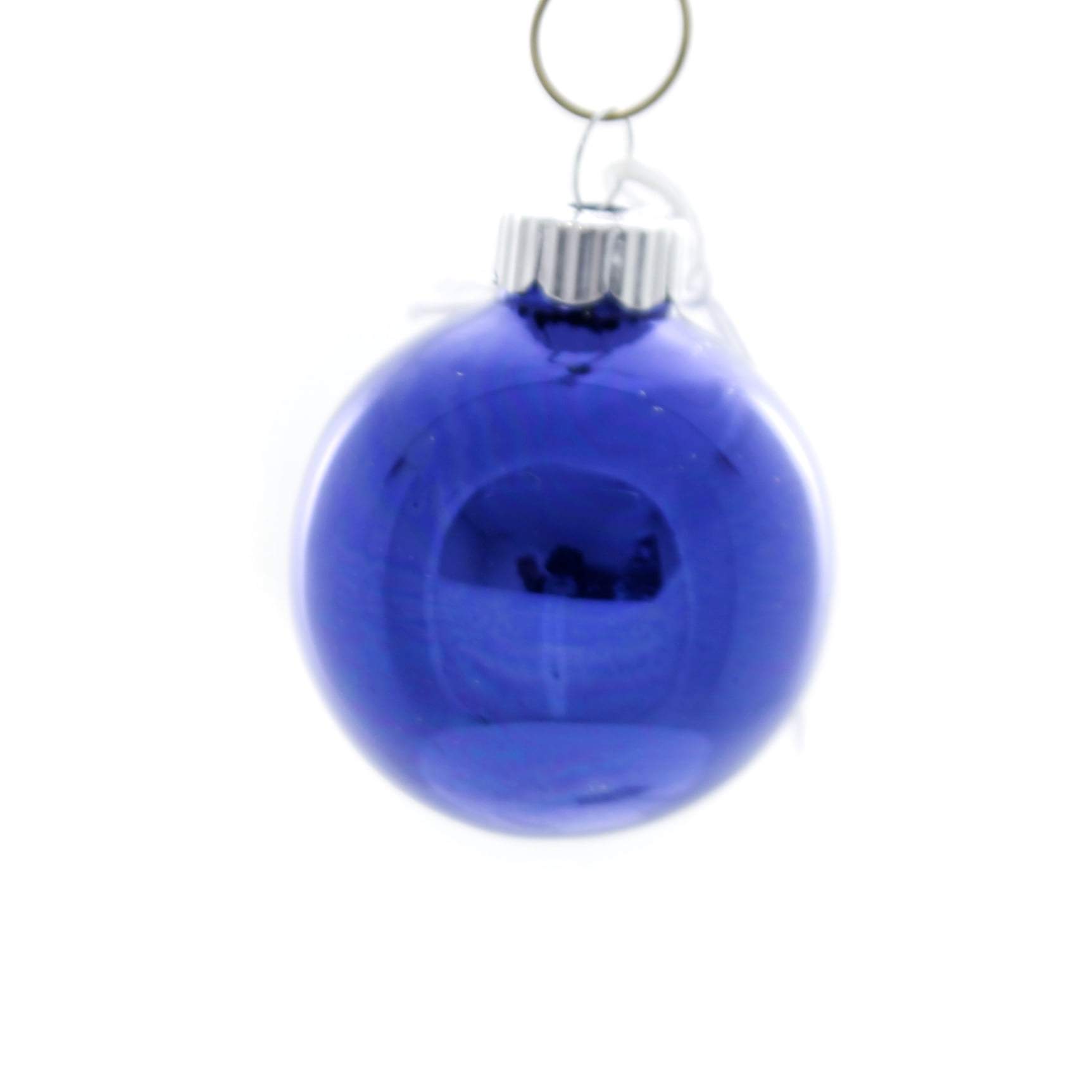 Christopher Radko SHINY BRITE BALL ORNAMENT. TB Christmas 4027414M Blue ...