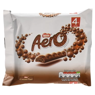 Nestle Aero Candy bars, Milk Chocolate, 63g/2.2oz {Imported from Canada ...