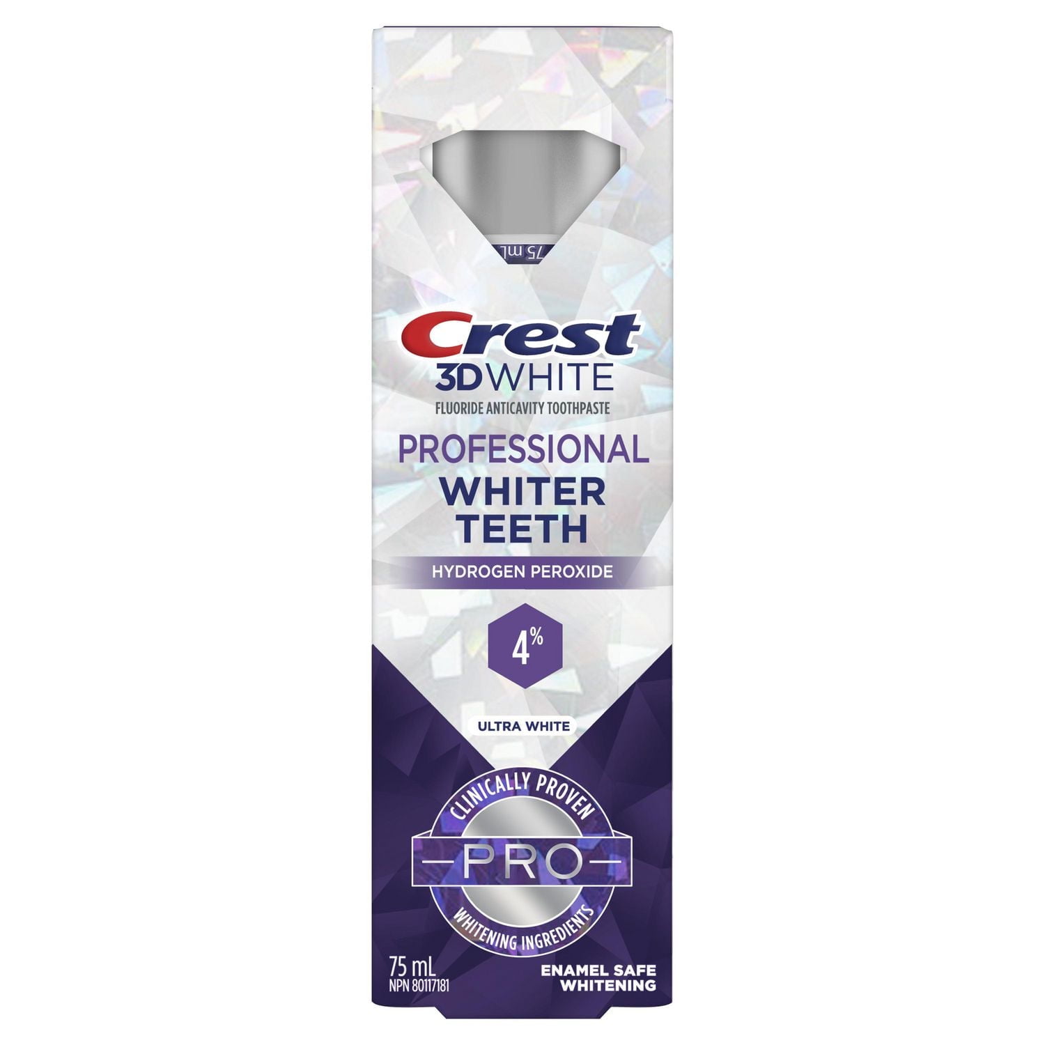 Crest 3D White Professional Ultra White Toothpaste, 75 ml - Walmart.ca