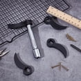 4Pcs Hascrome Car Wheel Stud Nut Bolt Covers Cap Remover Tool with 1Pc ...