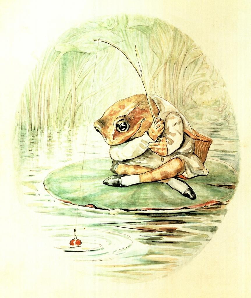 Beatrix Potter The Tale Of Jeremy Fisher British Childrens Book ...