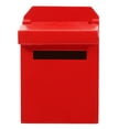 Eease Wooden Mini Mailbox Figurine Mini House Furniture Model ...