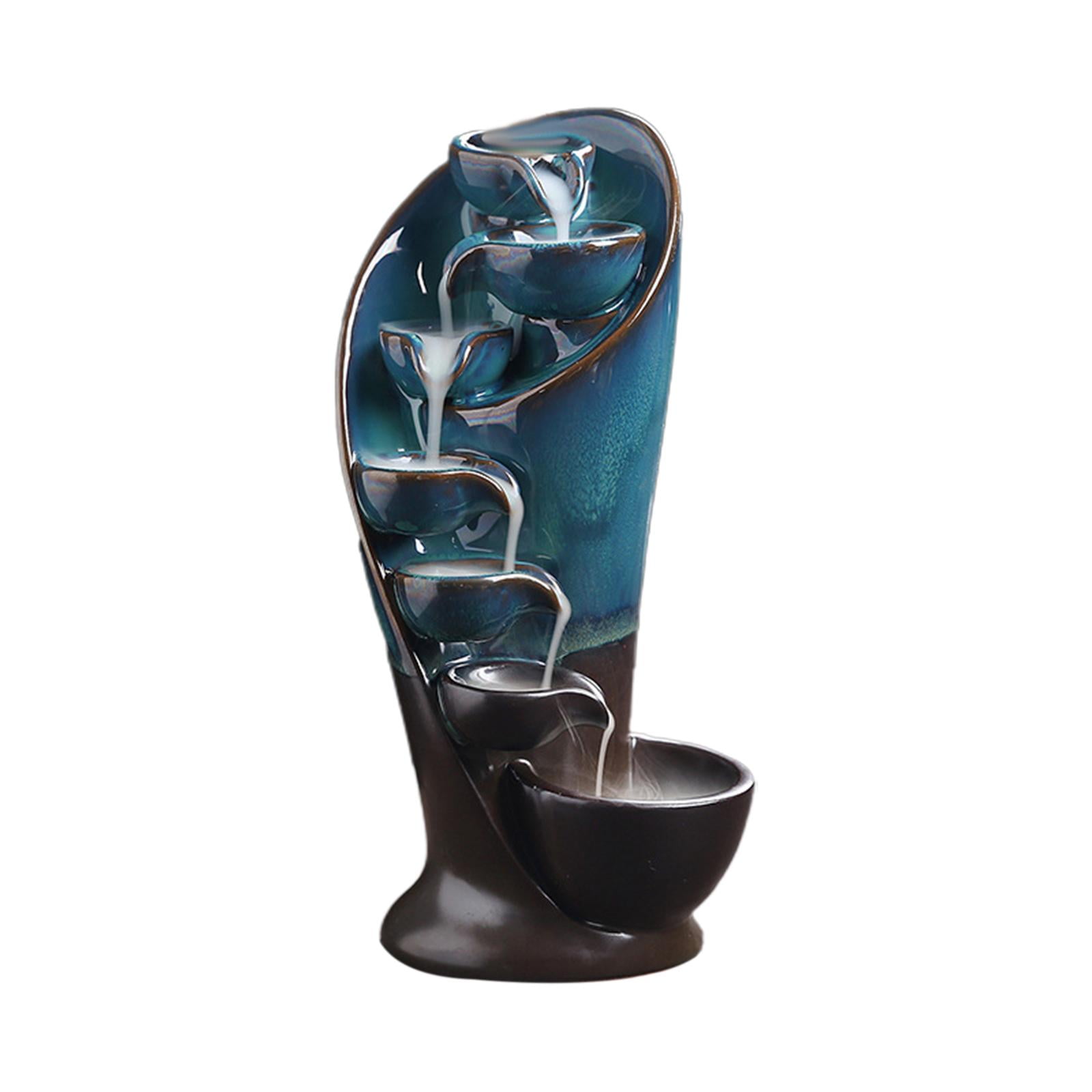 Decorative Backflow Burner Collectible Crafts Tabletop Fountain ...