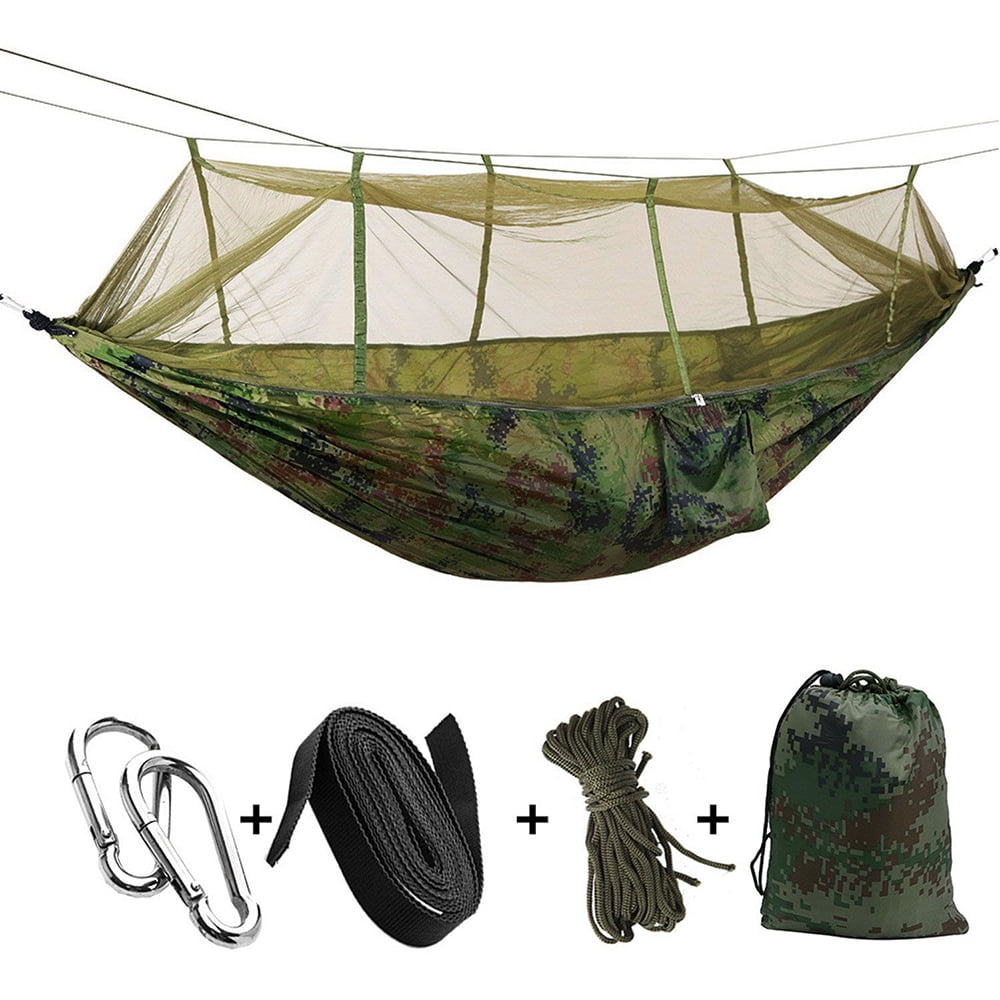 Camping Hammock,DFITO Portable Mesh Hammocks for Outdoor,Double Hammock ...