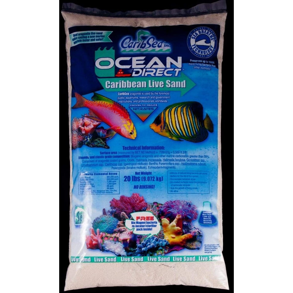 CaribSea Ocean Direct Live Aquarium Sand - Walmart.com - Walmart.com