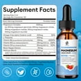 Magnesium Liquid Drops 1000mg| Omega-3+ L-Theanine Magnesium Supplement ...