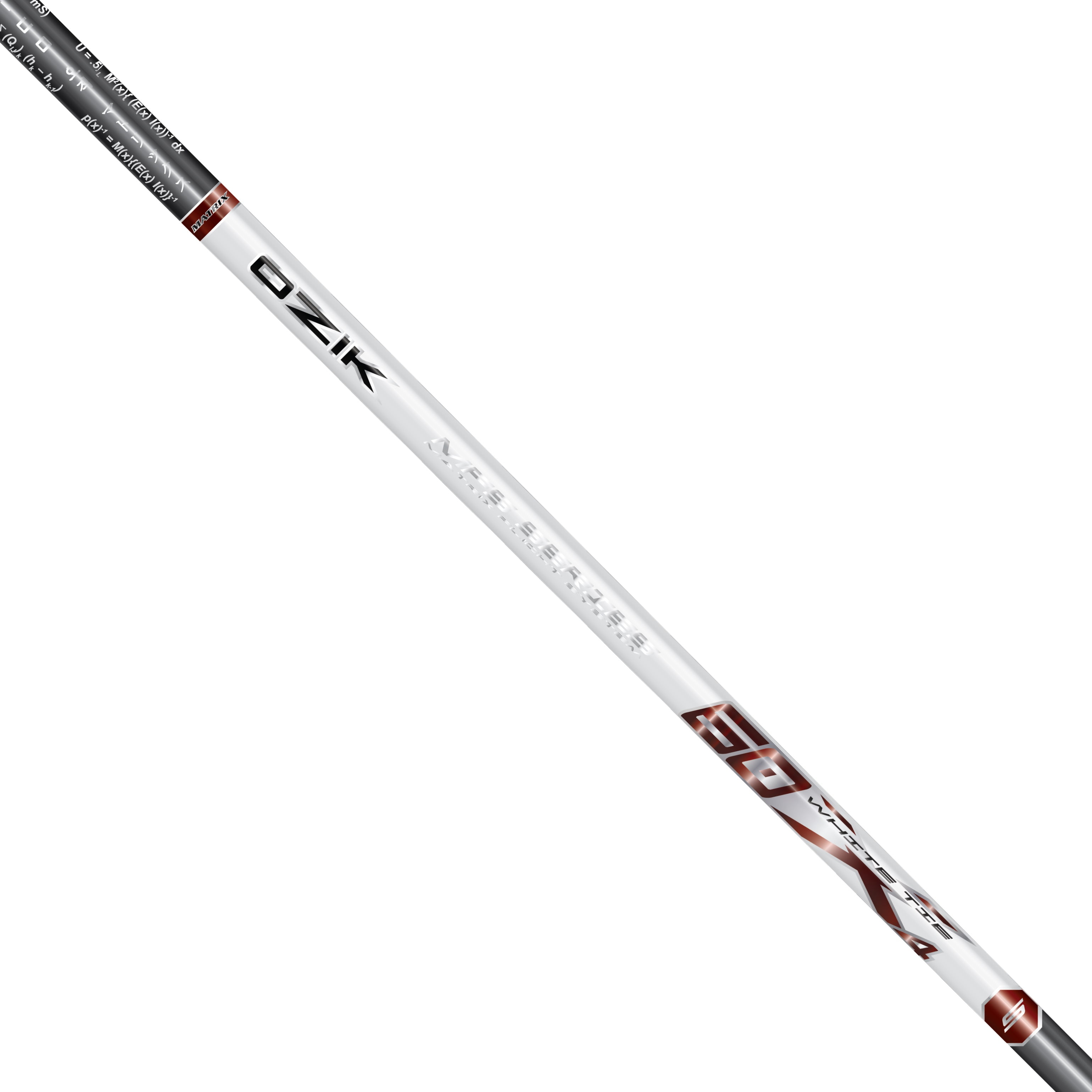 NEW Matrix Ozik MFS Series 60X4 White Tie X-Stiff Flex Shaft - Walmart.com
