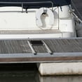 Costway 4-Step Telescoping Boat Ladder, Folding Dock Stairs with Non ...
