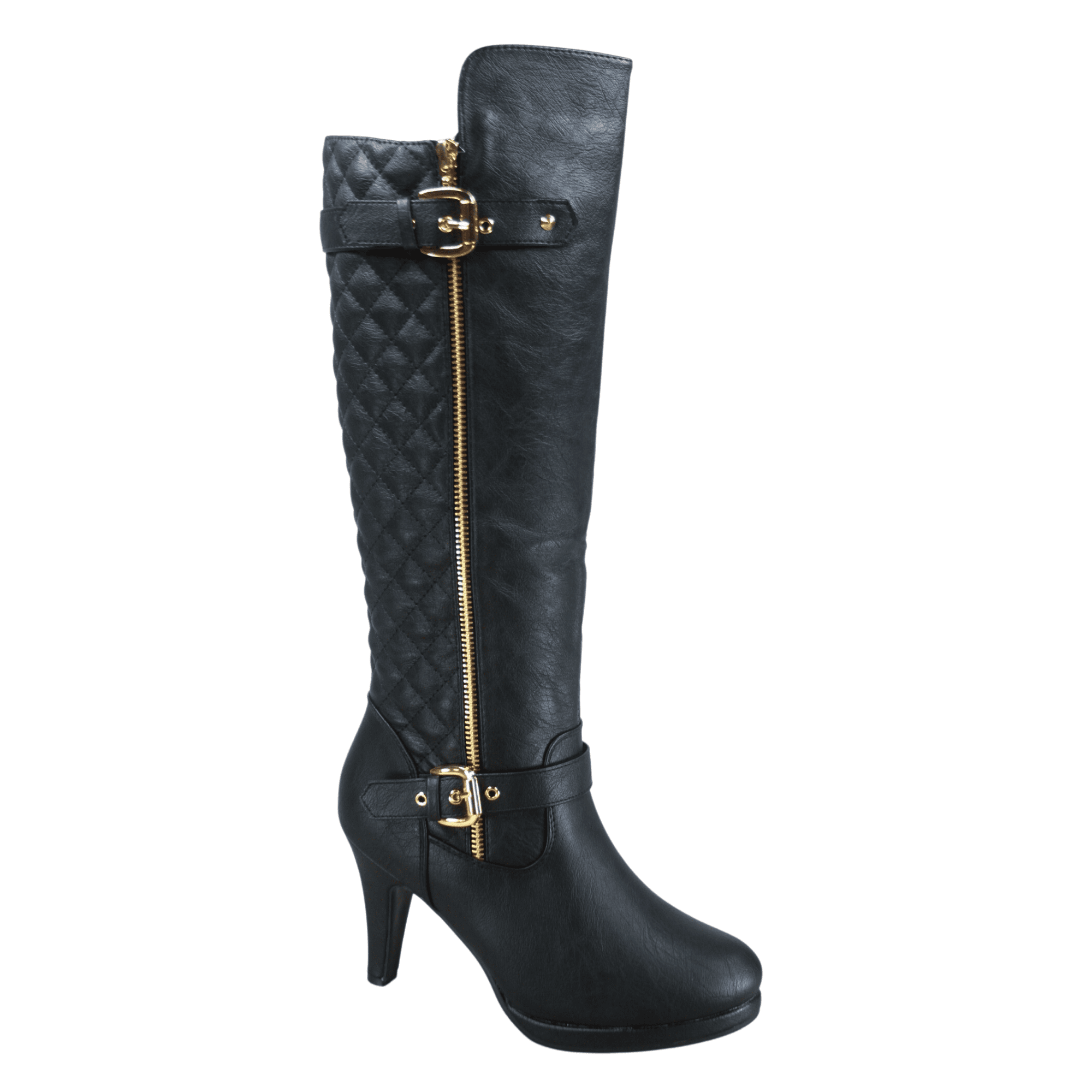 Click here for Toozon Womens Ladies Fashion High Heel Zip Round T... prices