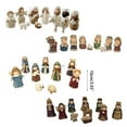 Christmas Christ Nativity Resin Statue Scene Set Manger Holy Figure ...