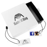 Mens Dollar Bills Everybody Eats Icy Hip Hop Pendant Free Box Chain ...