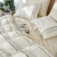 - Boho Comforter Set, Farmhouse Bohemian Western Aztec Neutral ...