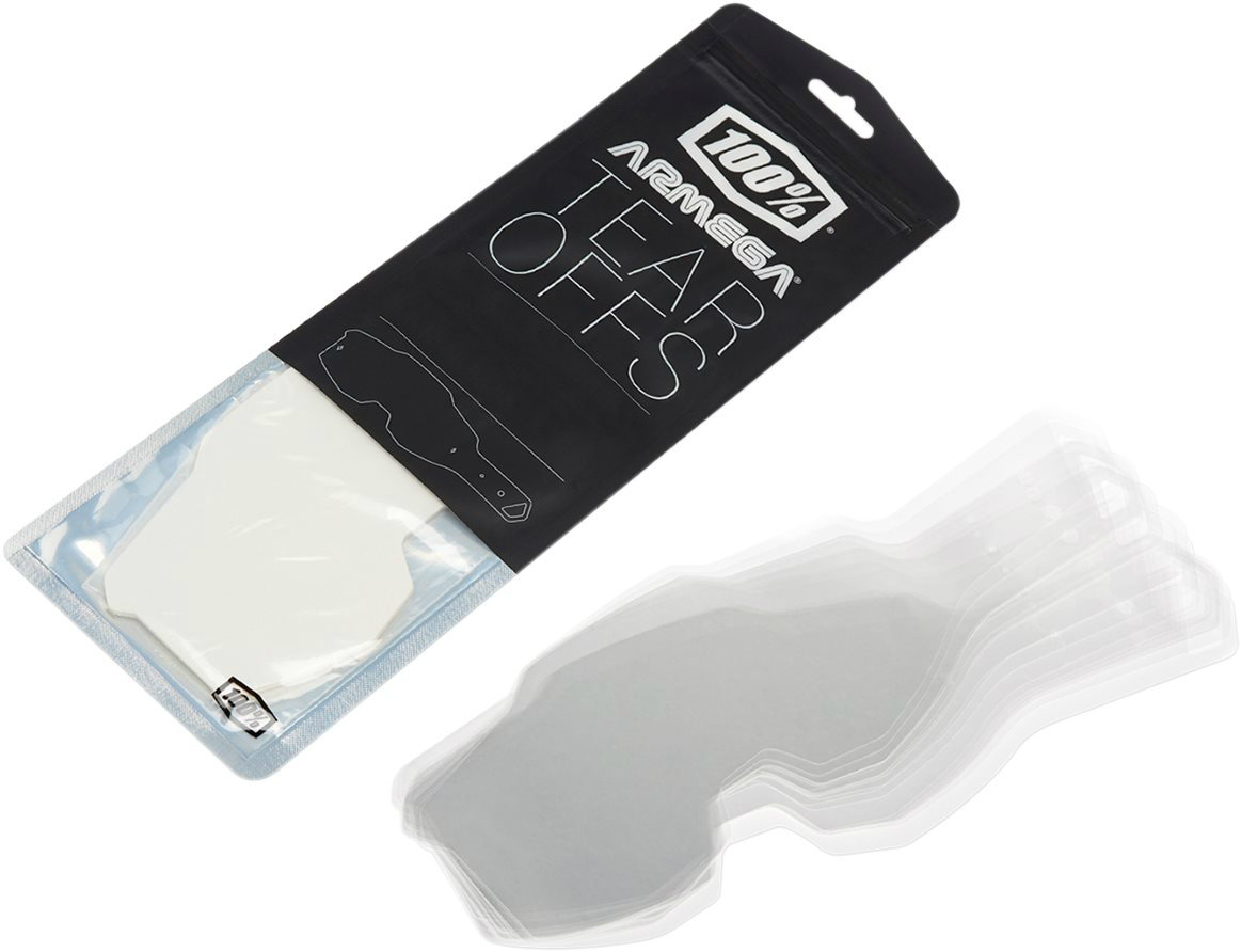 100% Armega Laminated Tear-Offs with Perimeter Seal Clear - Walmart.com
