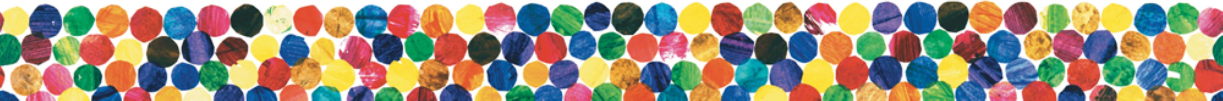 The Very Hungry Caterpillar™ Dots Straight Borders - Walmart.com