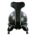 Cando Ball Chair, 20-Inch Exercise Ball with Air Pump, Home & Office ...