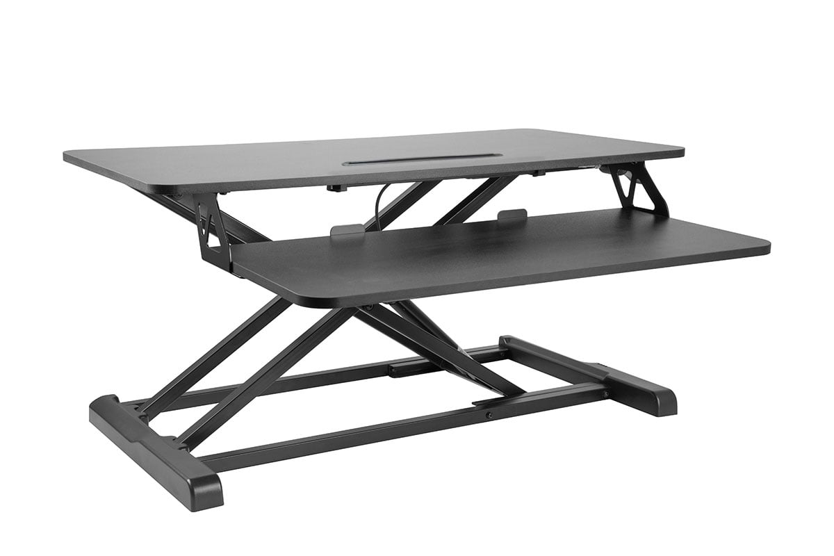 Buy Impact Mounts Height Adjustable Ergonomic Desk Monitor Riser Tabletop Sit to Stand ...