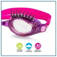 Eye Pop Pink and Purple Swimming Sport Goggles - Walmart.com